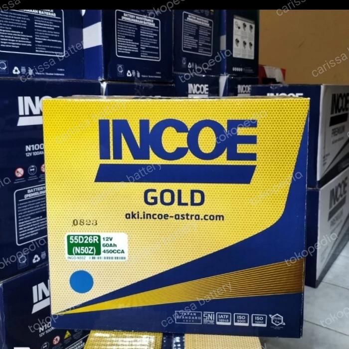 Jual INCOE GOLD N50Z / 55d26r 12v-60ah - Jakarta Timur - carissa ...