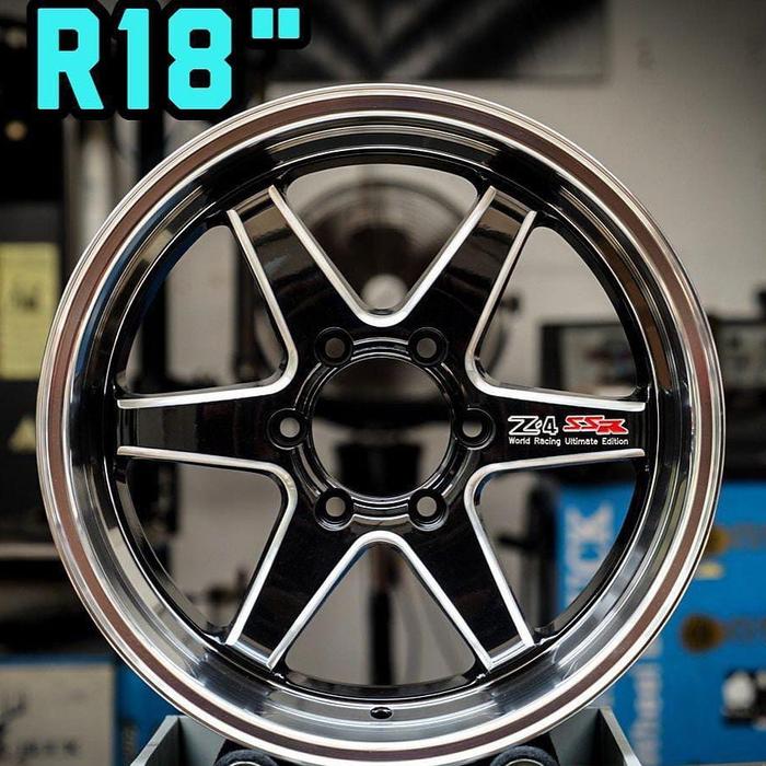Jual velg racing mobil hilux triton dmax ring 18 SAMLONG JF LUXURY velg ...
