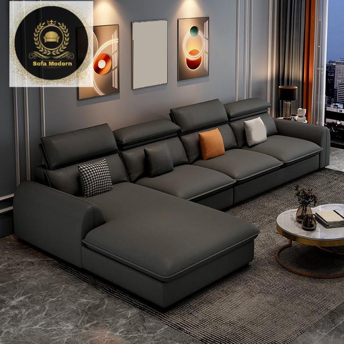 Jual Sofa Letter L Minimalis Ruang Tamu Modern Super Elegant Terbaru ...