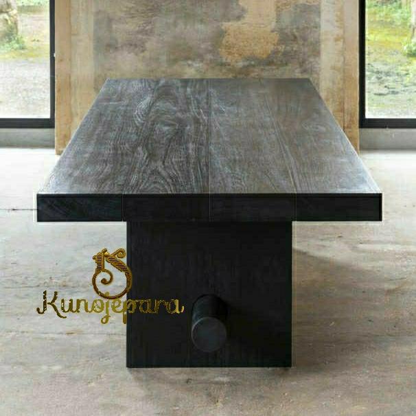 Jual meja makan jati minimalis modern, meja meeting rustic,meja makan ...