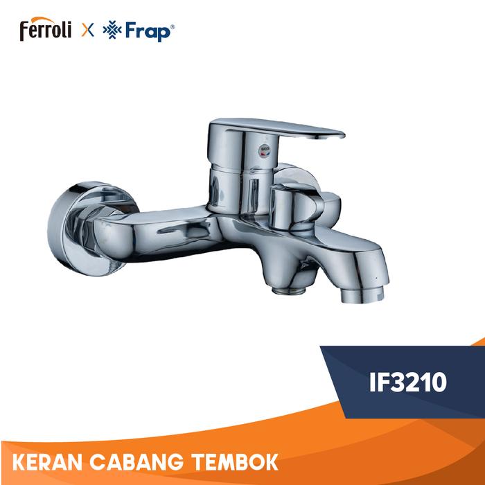 Promo FERROLI FRAP IF3210 | Kran Mixer Panas Dingin Shower Set | Bergaransi Cicil 0% 3x - Kota ...