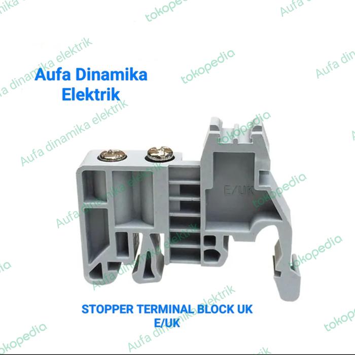 Jual STOPPER Terminal Block Din Rail E/UK - Kab. Bogor - Aufa dinamika ...
