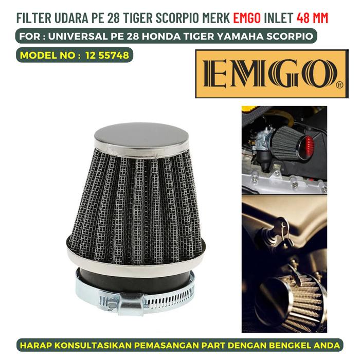 Jual FILTER UDARA EMGO UNIVERSAL MOTOR JEPANG PE 28 KARBU JEPANG 12 55748 - Kota Bekasi - Budung ...