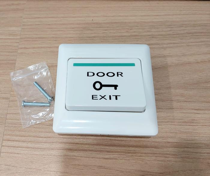 Jual Exit Button Push Button Access Control Access Ease Exit Button ...