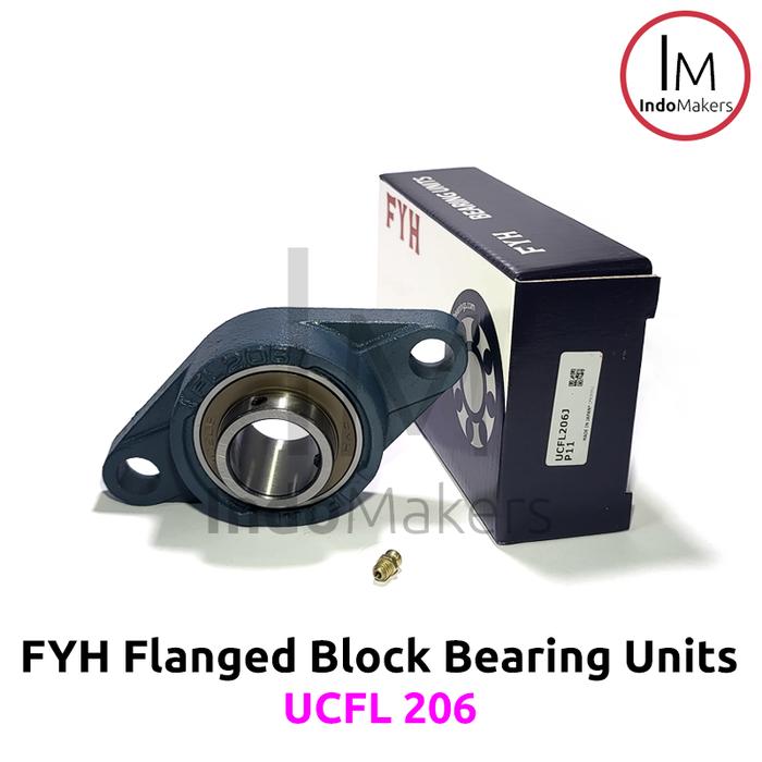 Jual Flanged Block Bearing Unit UCFL 206 - As 30mm FYH Japan - Kota Tangerang - IndoMakers ...