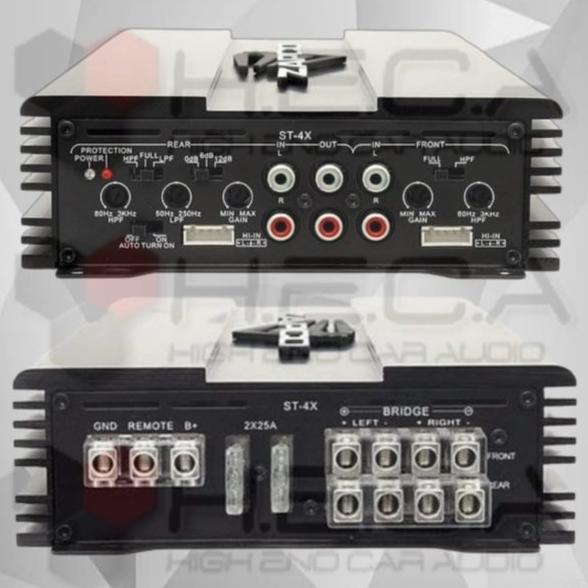 Jual ZAPCO ST-4X II Power Amplifier 4 Channel Ampli 4Ch Class AB Full Range - Kota Tangerang ...