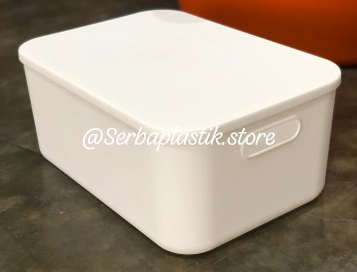 Jual Organizer storage box / tempat kotak penyimpanan serbaguna tutup ...