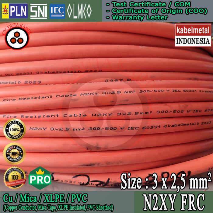 Jual Kabel N2XY FRC 3x2,5 mm2 METAL /3 x 2,5 mm2/3x2.5mm2/3x2.5 mm2/3 x 2.5 - Kab. Bekasi - CV ...
