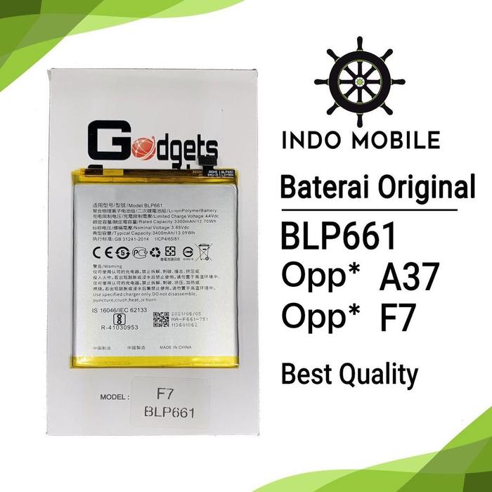 Jual BATTERY BLP661 BLP 661 OPPO F7 A3 ORIGINAL - Jakarta Barat - indo ...