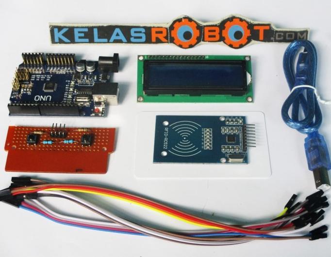 Jual Arduino Kartu RFID Sistem Absen KIT ( LCD dan Data EEPROM) - Kab ...
