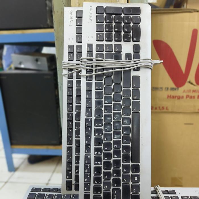 Jual Ready Keyboard lenovo Selim Colokan Usb Original copotan Pc all in ...