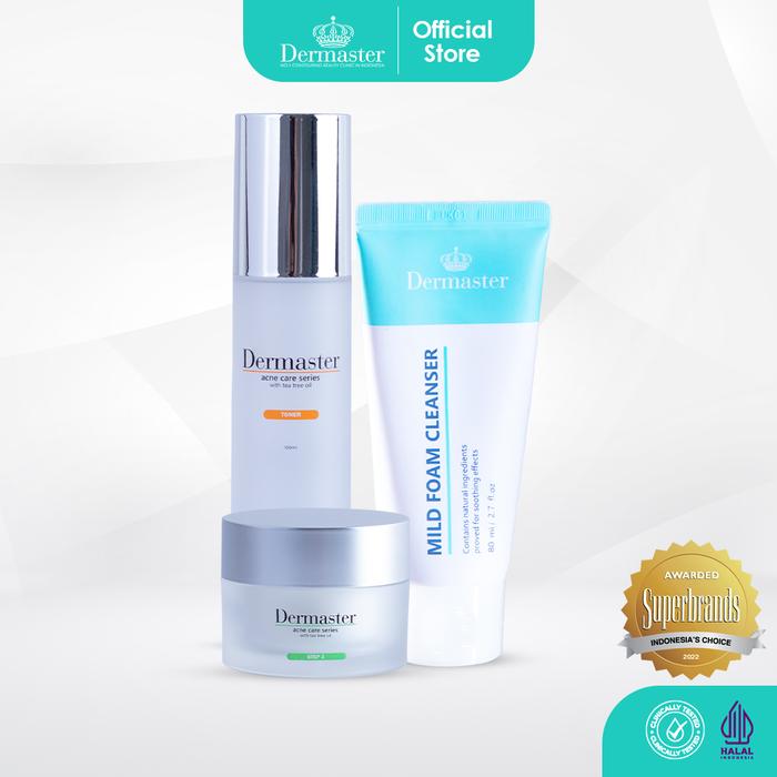 Promo Dermaster Acne Series 2 Cicil 0% 3x - Jakarta Pusat - Dermaster Official Shop | Tokopedia