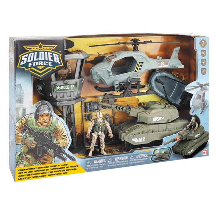 Jual Soldier Force : Encampment Defense Toop Playset - Kota Tangerang ...