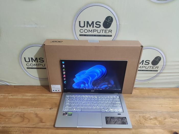 Jual ACER SWIFT SFX14-41G AMD RYZEN 5 5600U Ram 16GB SSD 512GB RTX 3050 ...