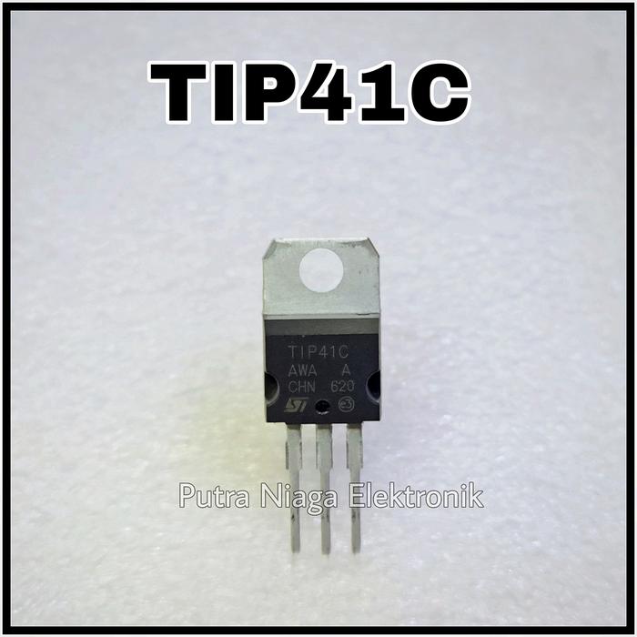 Jual Transistor TIP41C NPN TR TIP41 C T0-220 TIP 41C High Quality ...