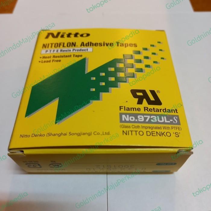 Jual Nitoflon 973UL-S 0,13mm x 25mm x 10m (1inch)- Nitto Nito Adhesive ...