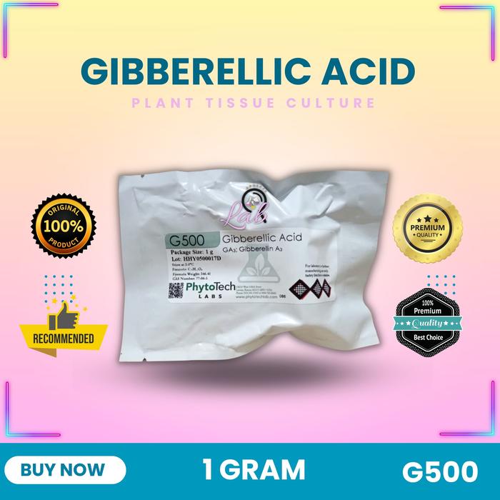 Jual Gibberellic Acid (GA3) | C19H22O6, 1 Gram - Kab. Bogor - Analyst ...