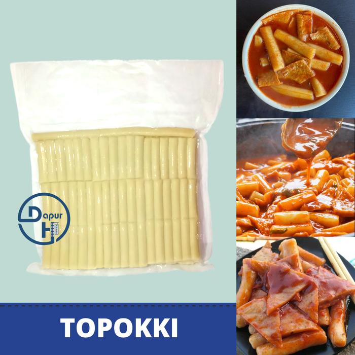 Jual JAJAN KOREA Toppoki 1 Kg Halal | Tteokbokki / Rice Cake - Jakarta ...