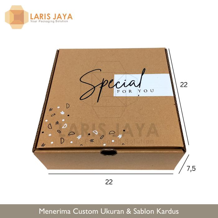 Jual Special For You - 22x22x7,5 cm Kardus Hadiah Kotak Kado Gift Box Hijab - Kota Semarang ...