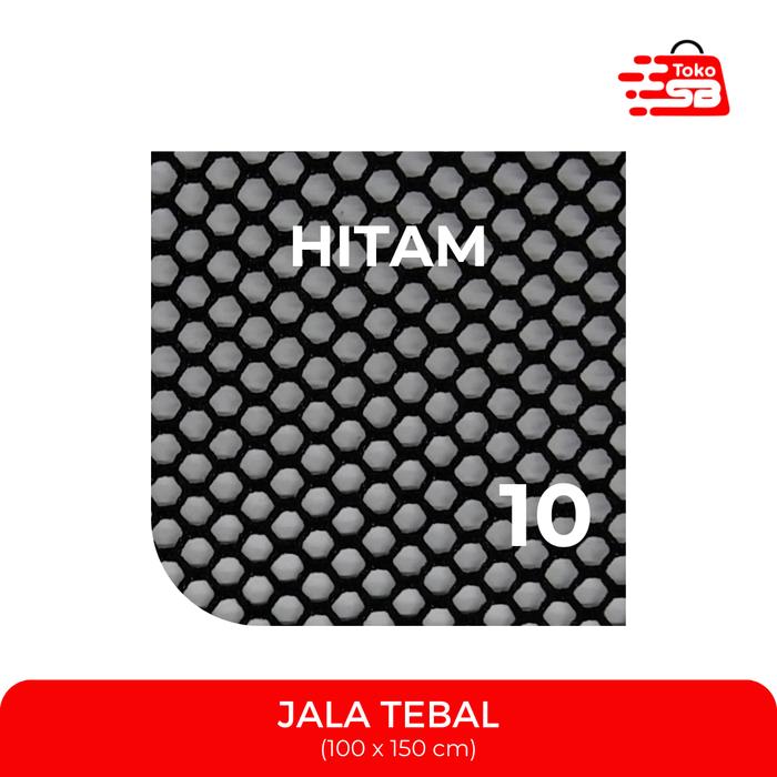 Jual Kain Jala Tebal Mesh (Meteran) - Hitam - Jakarta Pusat - Soember ...