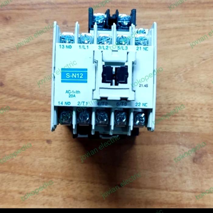 Jual contactor/kontaktor sn12/12 32a Mitsubishi 220v/380v - Jakarta Barat - jovian electric ...