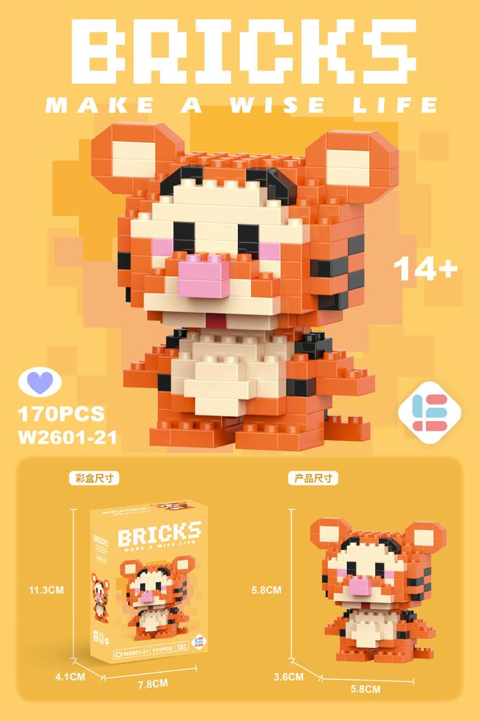 Promo Nano Block Model Karakter Mainan Balok Bricks Disney Sanrio ...