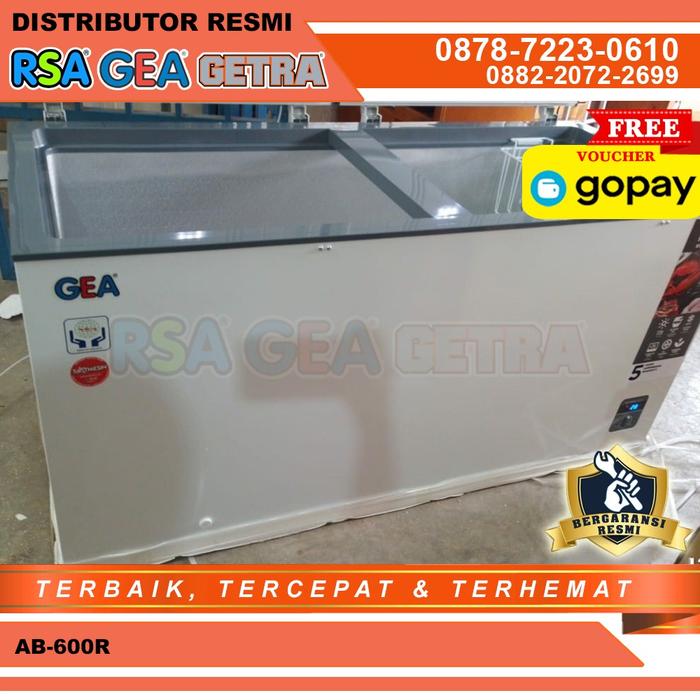 Jual CHEST FREEZER BOX AB-600-R GEA / AB-600R / 600 LITER / PEMBEKU ...