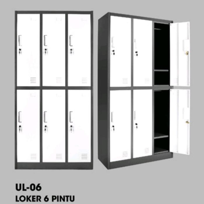 Jual Locker besi loker besi 6 pintu Uno UL 06 - Jakarta Barat - Rizda ...