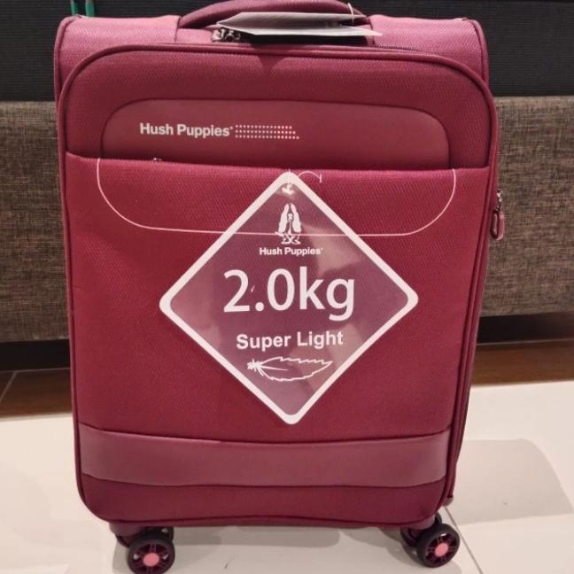 Jual koper softcase Hush puppies ultra light size cabin 20" inch ...