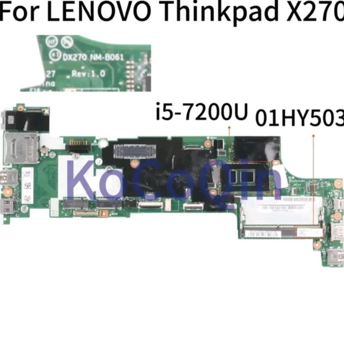 Jual Motherboard Lenovo Thinkpad X270 Core I5 Mainboard Lenovo X270 Di ...