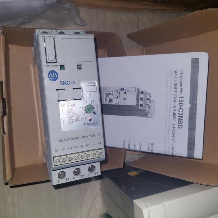 Jual ALLEN-BRADLEY SMC-3 SOFT STARTER 3A 3PHASE 150-C3NBD - Jakarta Pusat - INDO KARYA PANEL ...