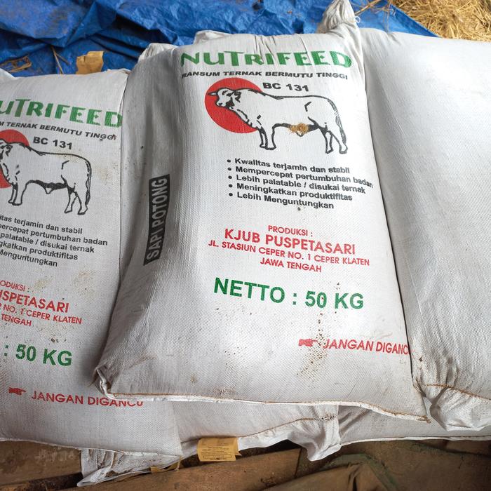 Jual Konsentrat Nutrifeed BC131 pakan Sapi dan Kambing penggemukan badan - Kab. Bogor - OUTLET ...