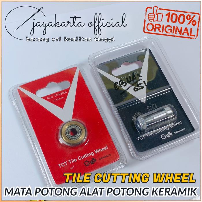 Jual Mata pisau potong keramik granit dorong tile cutter blade TCT Asli ...