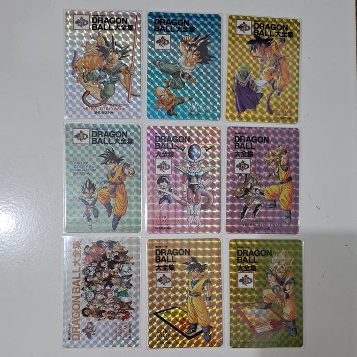 Jual Dragon Ball Collection Card Set 9 Shueisha Akira Toriyama Fanscard ...