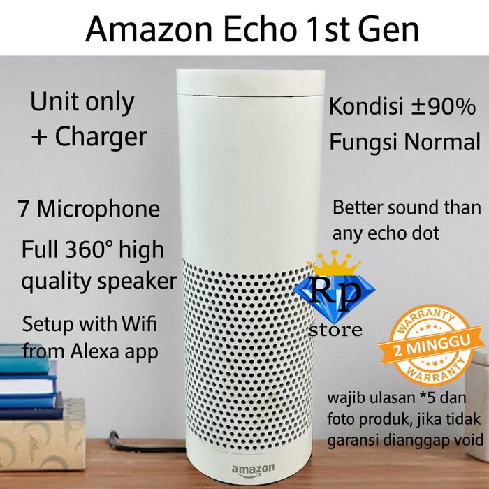Jual Amazon Echo Dot/Pop/Studio/Plus 3rd/4th/5th/6th/7th/8th/9th/10th Gen - Bekas Echo1st W ...