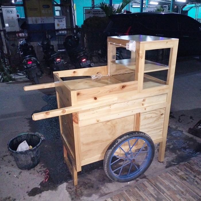 Jual gerobak dorong kayu - Kota Tangerang - Bons storage | Tokopedia