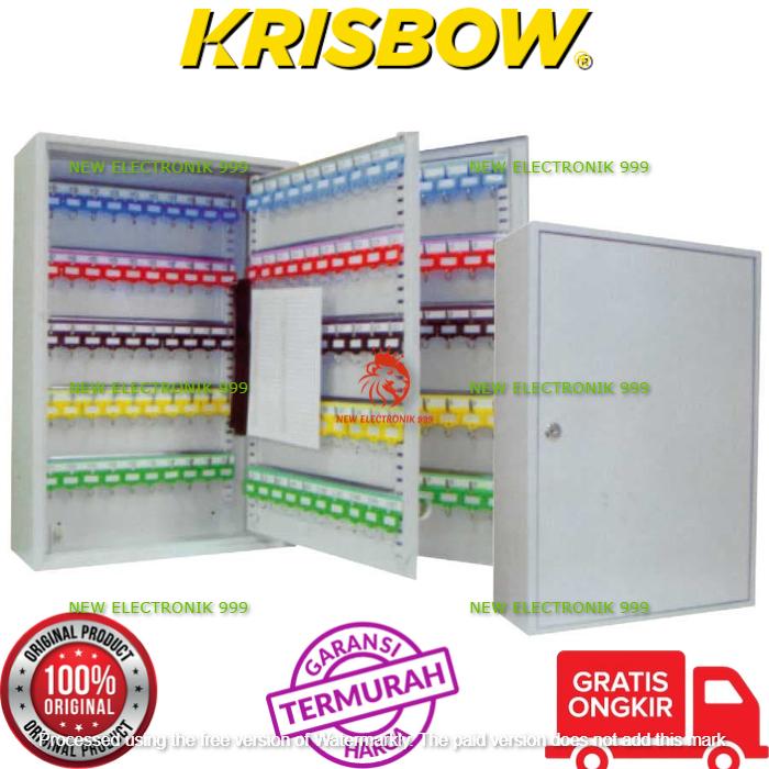 Jual Krisbow Kotak Kunci 200 Gantungan KEY CABINET 200KEYS KW2001093 ...