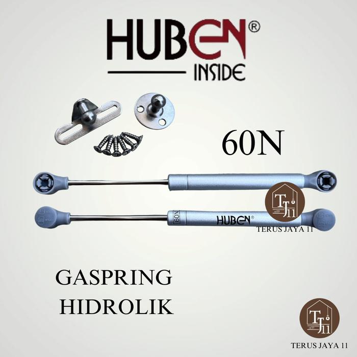Jual HUBEN Engsel Hidrolik 60N / Gaspring Hidrolik merk HUBEN GS-60N - Kota Surabaya - Terus ...