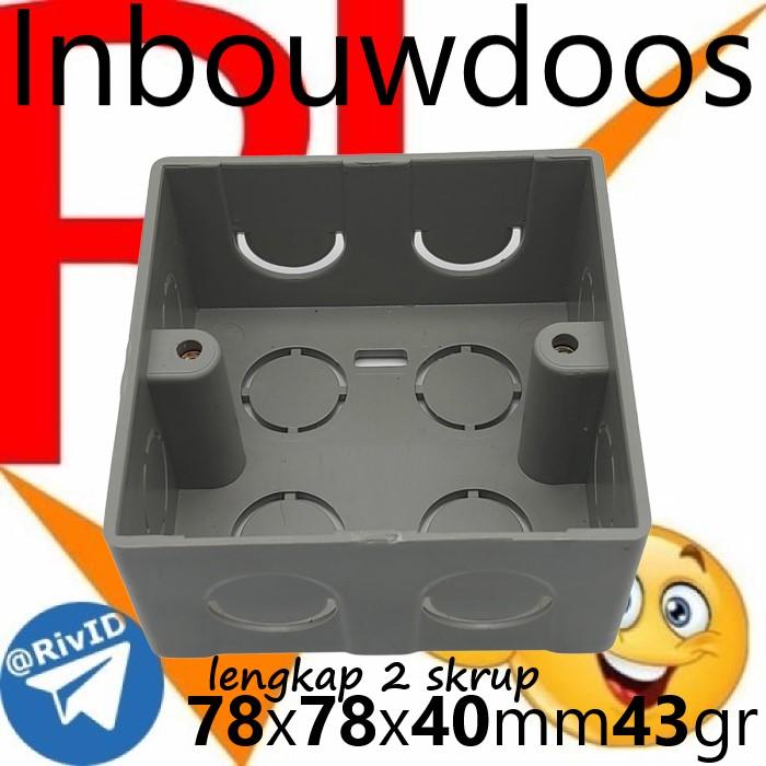 Jual InBowDus/IB/InBow/In Bow Dus Schneider Clipsal embodus/Mangkok ...