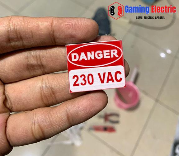 Jual Name Plate Panel Gravoply Traffolyte 27 x 32 mm CNC - Kab. Bogor ...