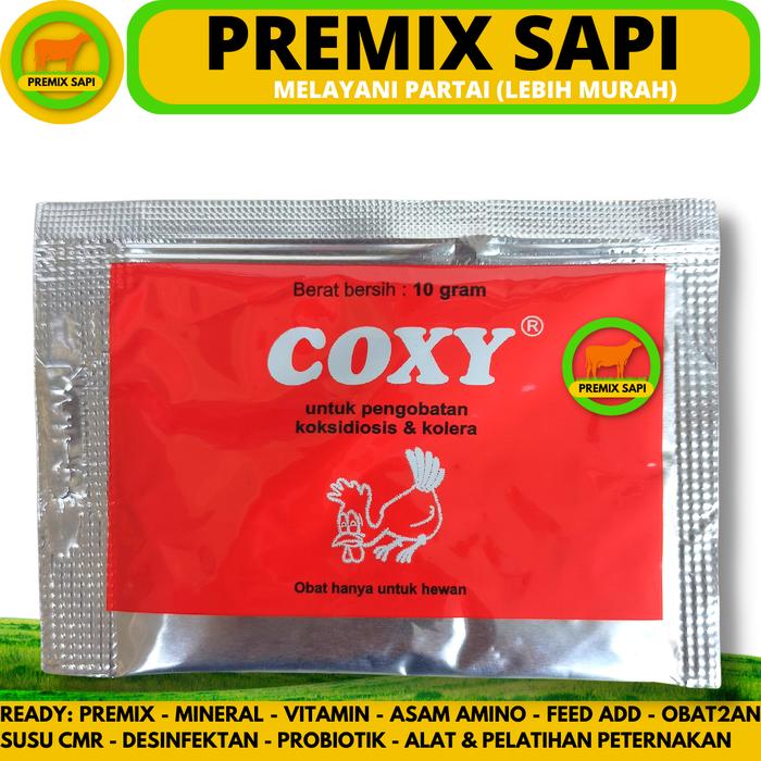 Jual COXY 10 GRAM ECER - Obat Koksi Koksidiosis Ayam Bebek - Kota ...