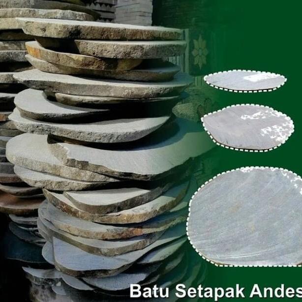 Jual Steeping stone / pijakan batu taman ukuran 50cm / size L - Kab ...
