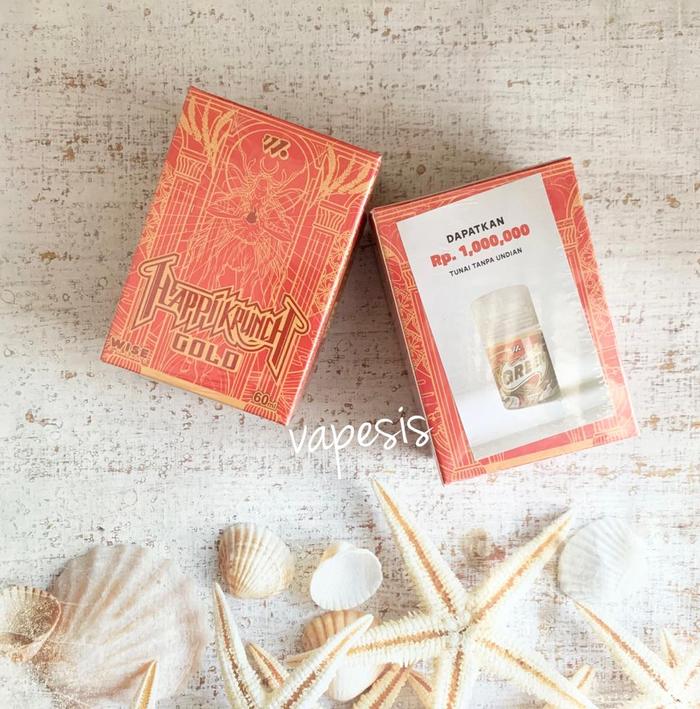 Jual Happi Krunch V4 9mg Gold Edition Green 60ml - Jakarta Barat - vapesis | Tokopedia