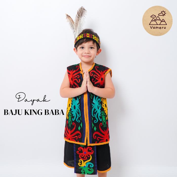 Jual BAJU ADAT DAYAK ANAK LAKI LAKI KING BABA KALIMANTAN - Kab. Bekasi ...