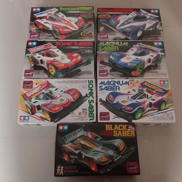 Jual Tamiya mini 4wd Magnum,Sonic,black saber sepaket - Kota Tangerang ...