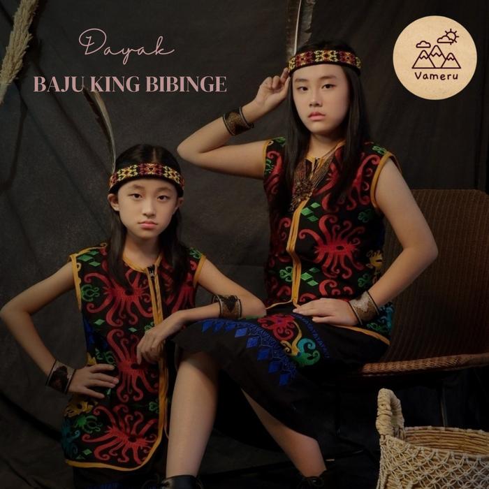 Jual BAJU ADAT DAYAK ANAK KALIMANTAN PEREMPUAN KING BIBINGE - Kab ...