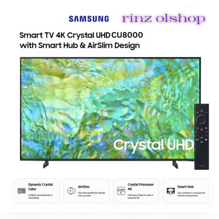 Promo LED TV SAMSUNG 75CU8000 SMART TV CRYSTAL UHD 4K UA75CU8000KXXD ...