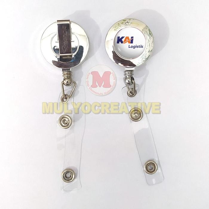 Jual ID Card Yoyo KAI Logistik Gantungan ID Card Holder Logo KAI ...
