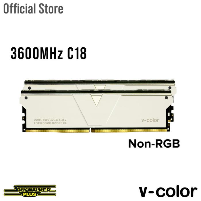 Jual V-COLOR SKYWALKER PLUS SILVER DDR4 64GB 2x32GB 3600 ...