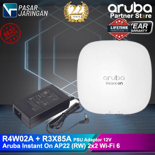 Jual HPE R4W02A Aruba Instant On AP22 (RW) 2x2 Wi-Fi 6 Access Point ...